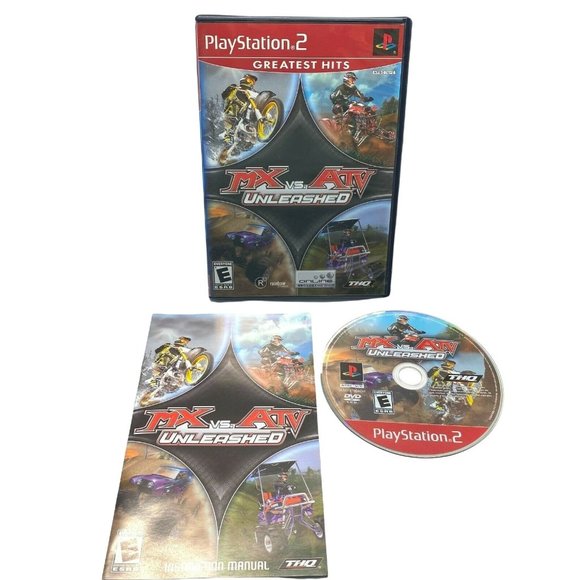 Video Games & Consoles | Mx Vs Atv Unleashed Ps2 Video Game Complete ...
